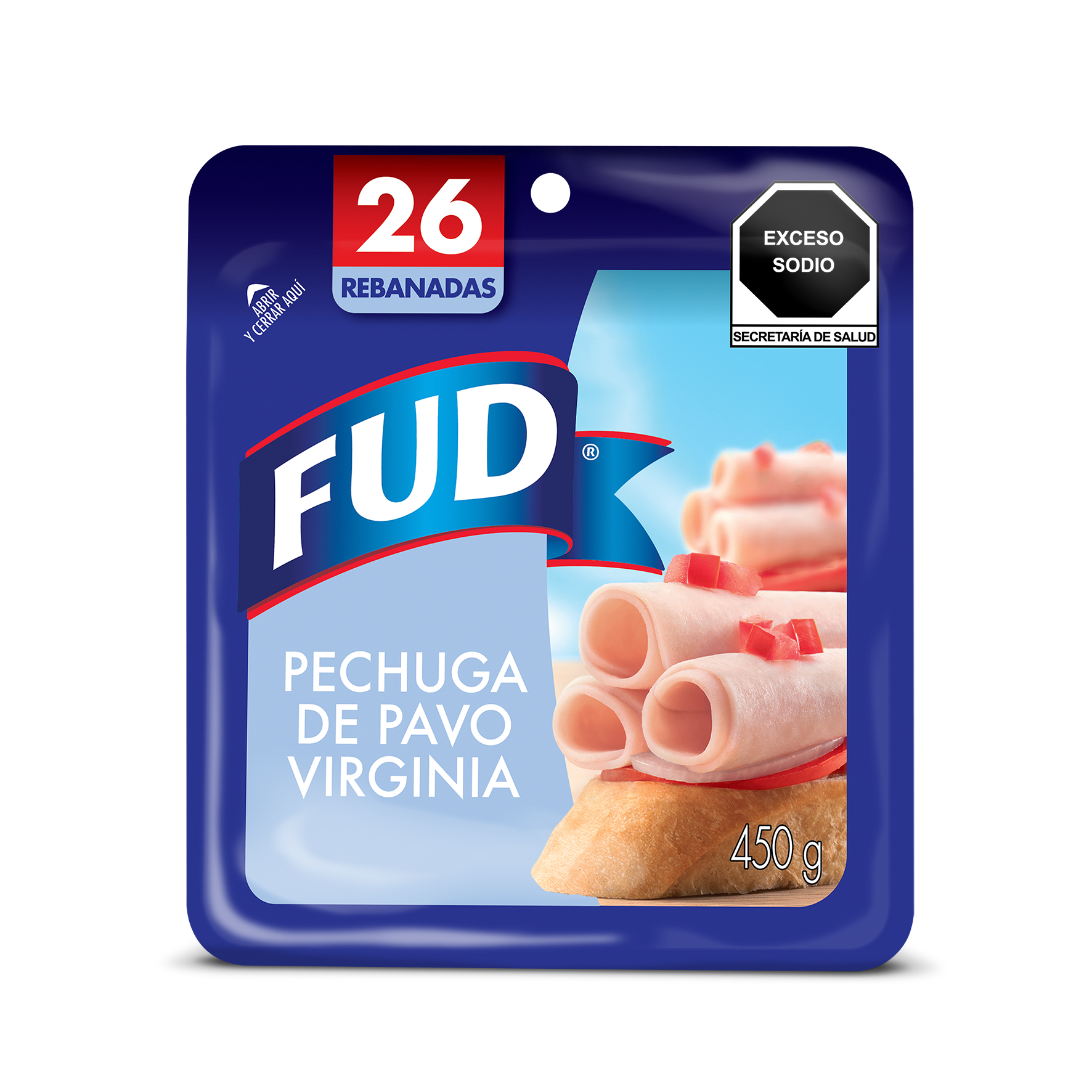 Pechuga de Pavo FUD 450 g – Rancho Norte Monterrey